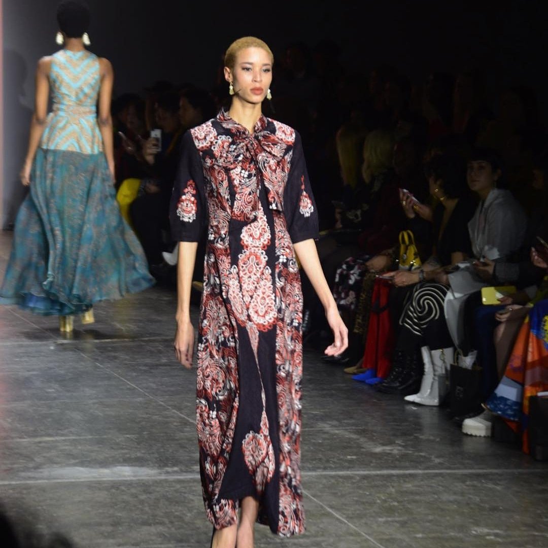 Model Dress Batik Alleira