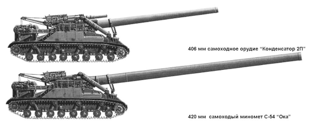 Soviet 420mm Oka self propelled howitzer : r/TankPorn