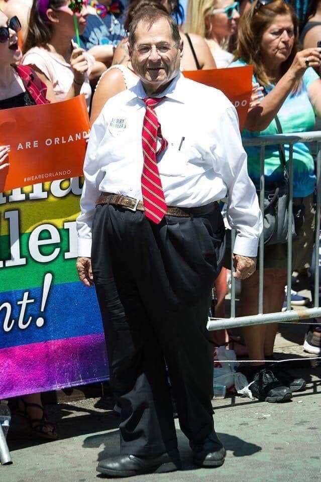 Fat Jerry Nadler heckled in New York City VIDEO