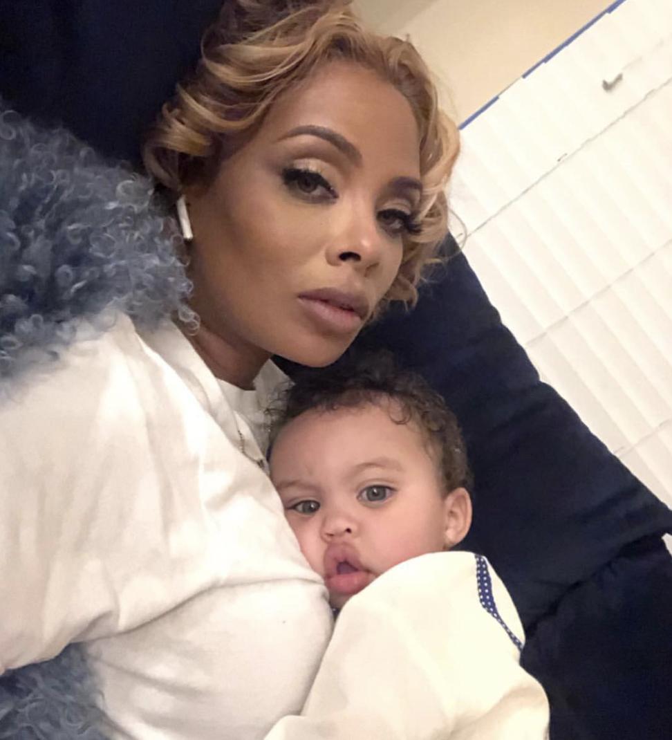 Eva and her baby boy Mikey are twins! (?: Eva Marcille) | ESSENCE ...