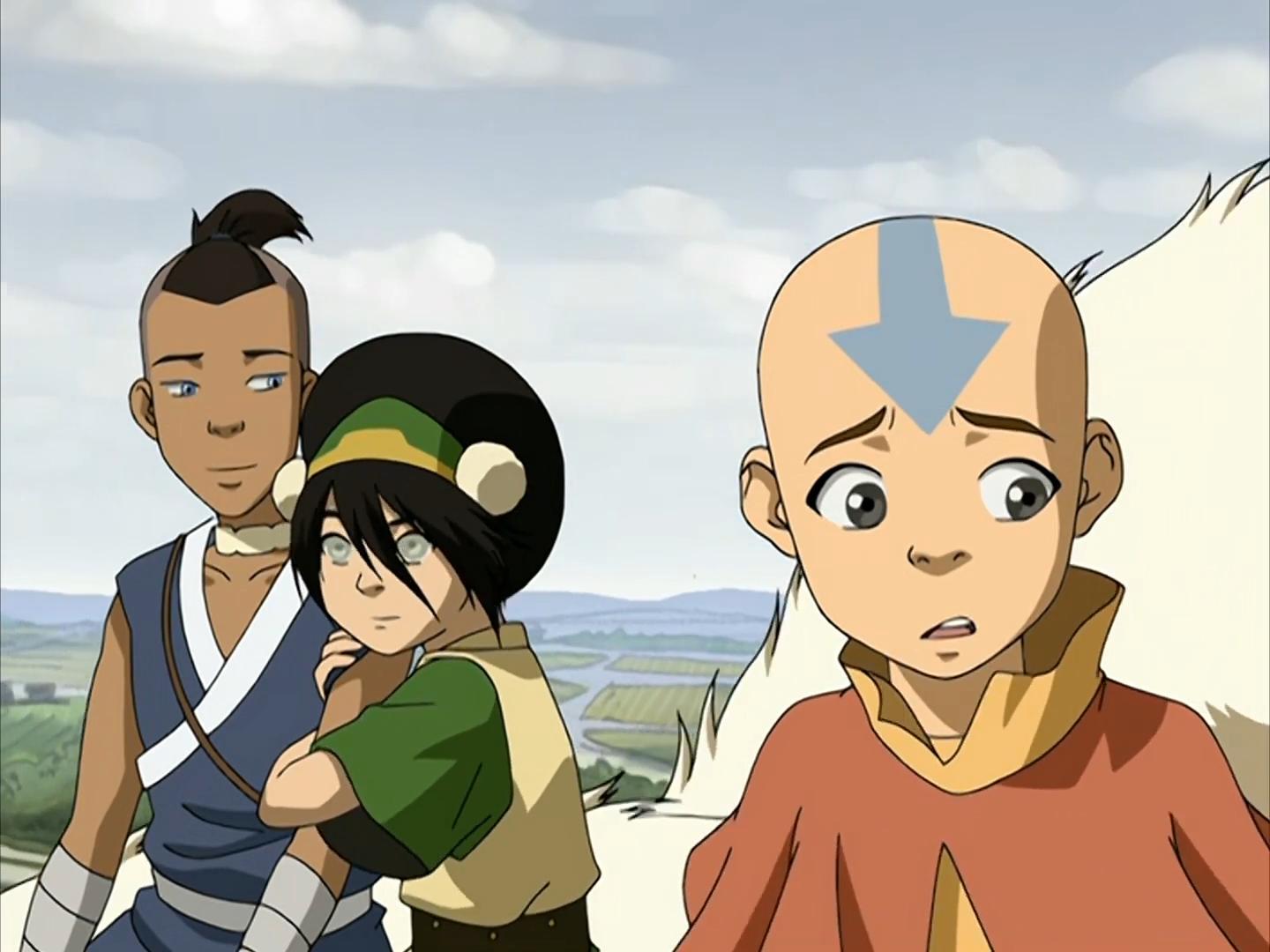 Avatar The Last Airbender Toph And Sokka