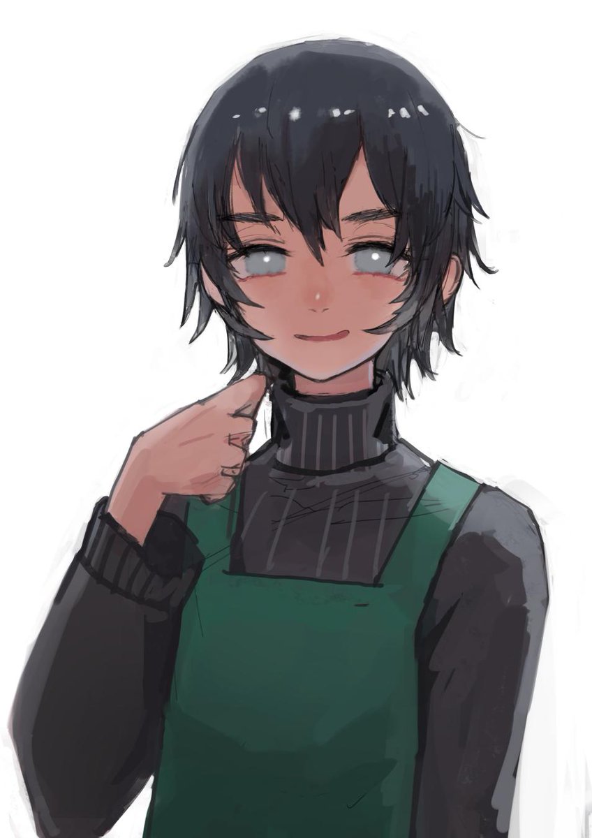 「にへら 」|Kaneniのイラスト