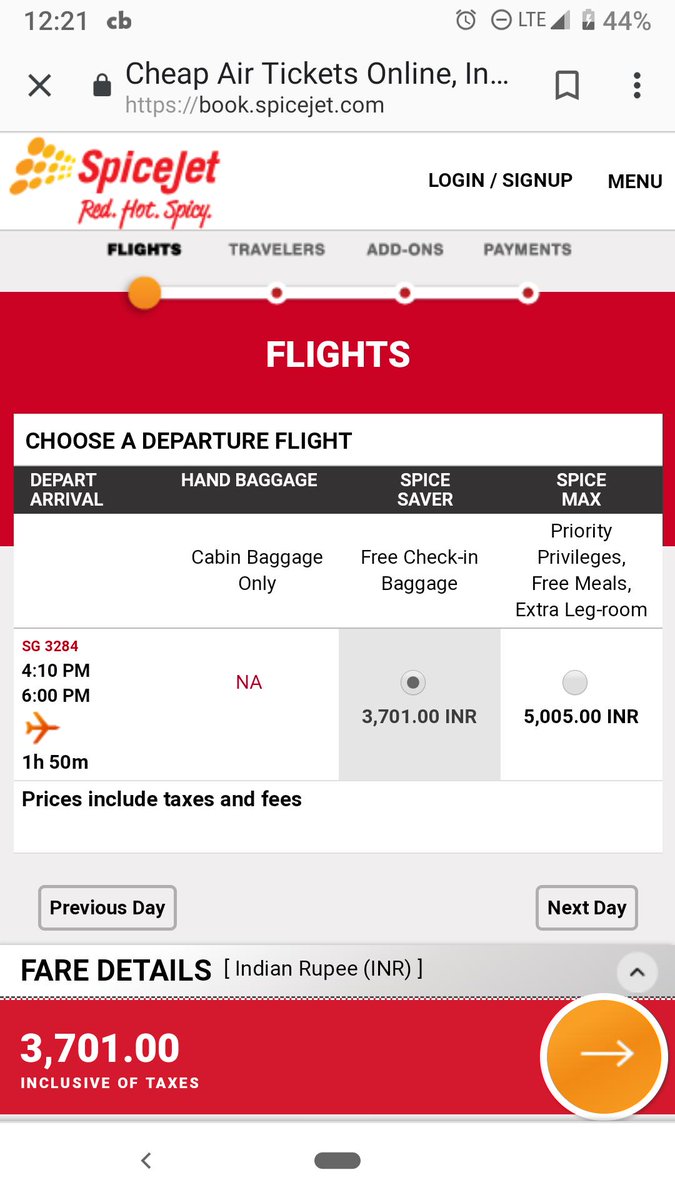 Spicejet Air Ticket Sample