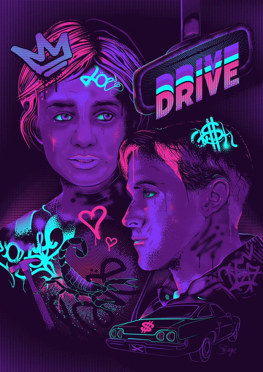 Christina Hendricks Drive Poster