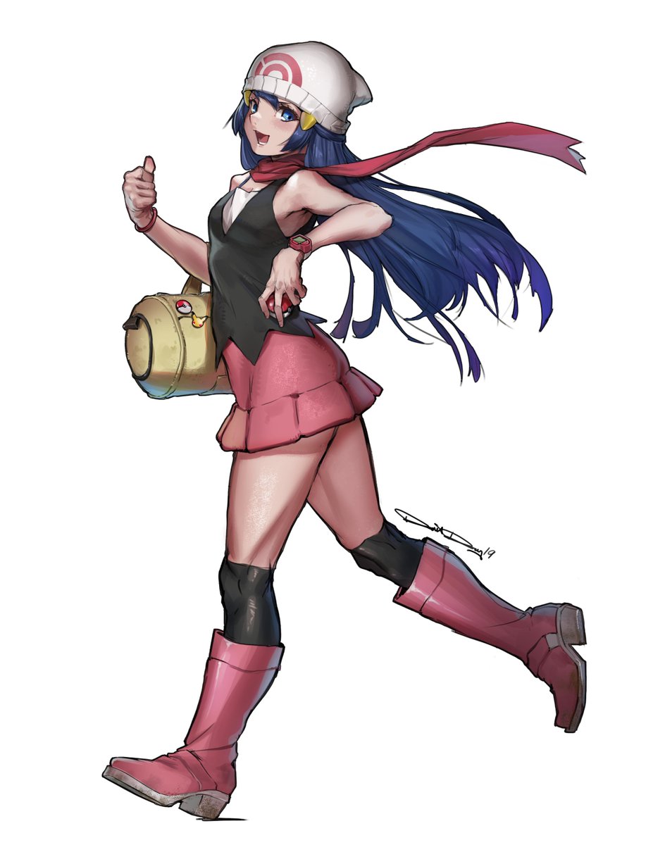 ポケモン「Did another drawing for Pokemon Day alon」|Daniel Deng 邓奕铭のイラスト