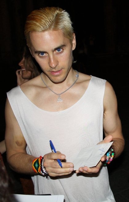 Jared Leto Blonde