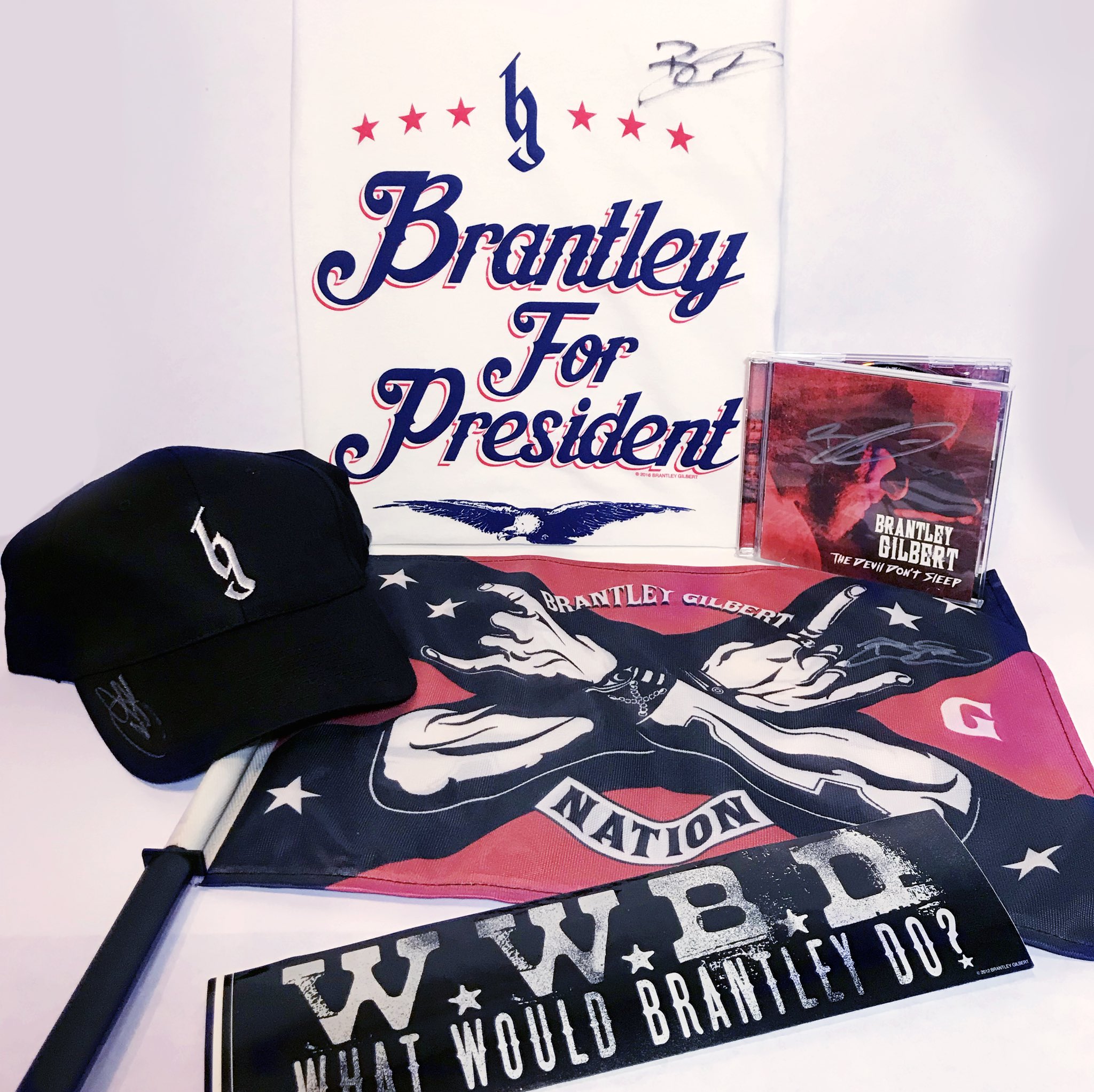 Brantley Gilbert Flag Logo