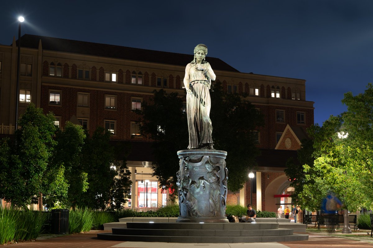 Usc Campus At Night