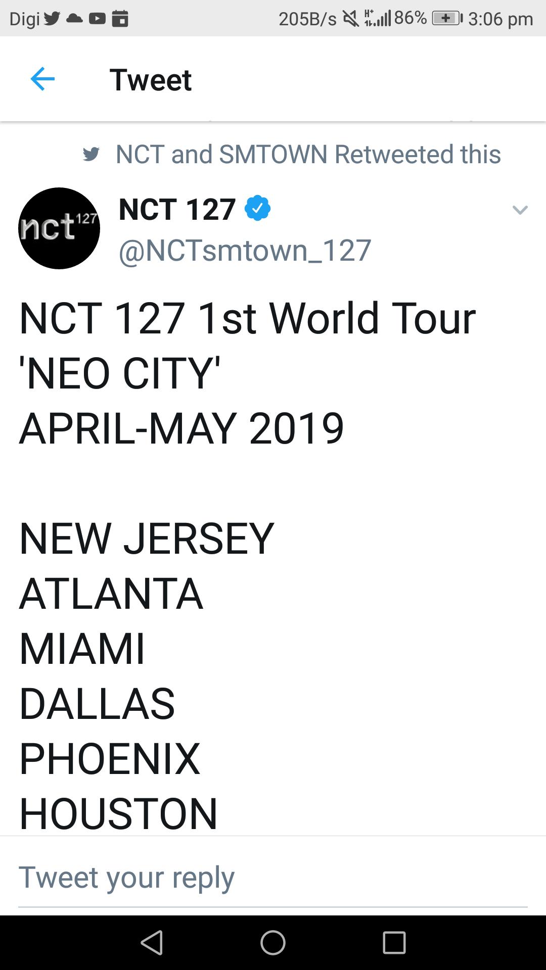 nctea on Twitter: "Hope all the nctzens in these countries enjoy the concert! :)) https://t.co ...