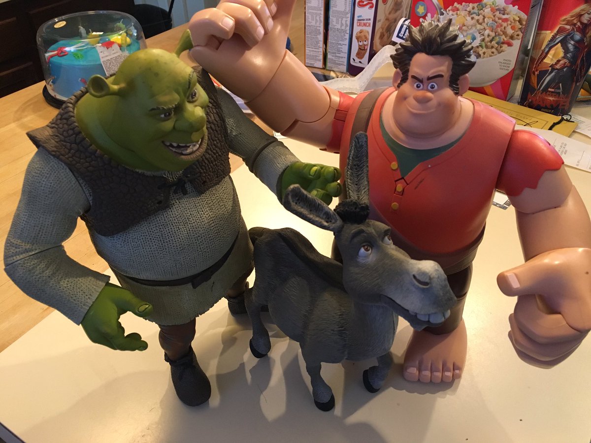 Wreck It Ralph Vs Shrek