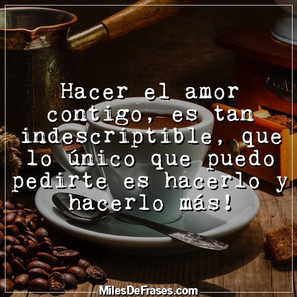 Hacer El Amor Contigo