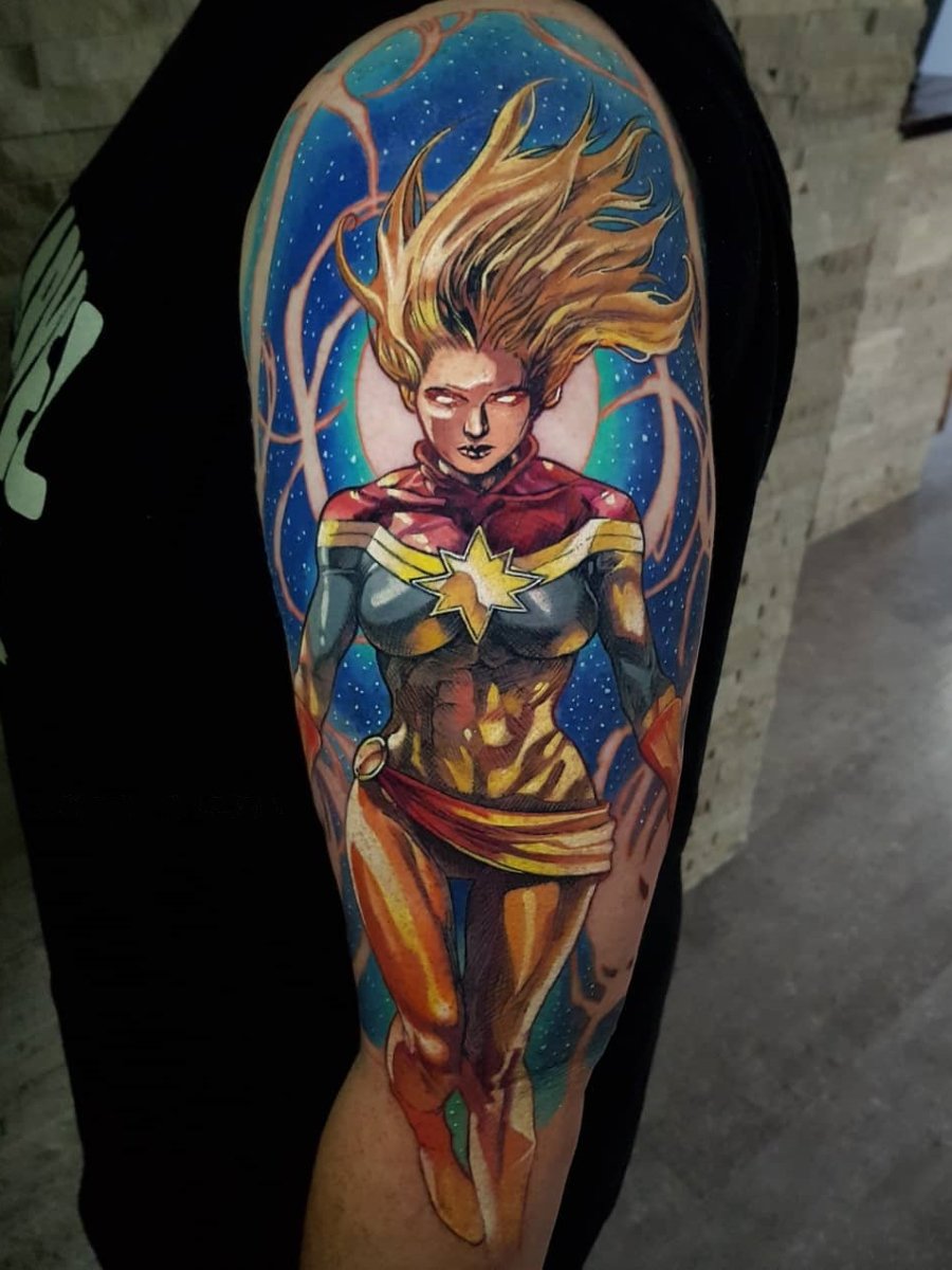 Marvel Tattoo Designs