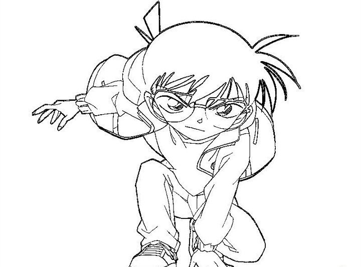 Conan Coloring Pages