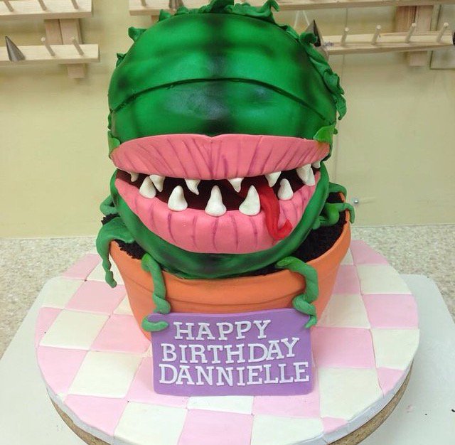 Venus Fly Trap Monster High Cake