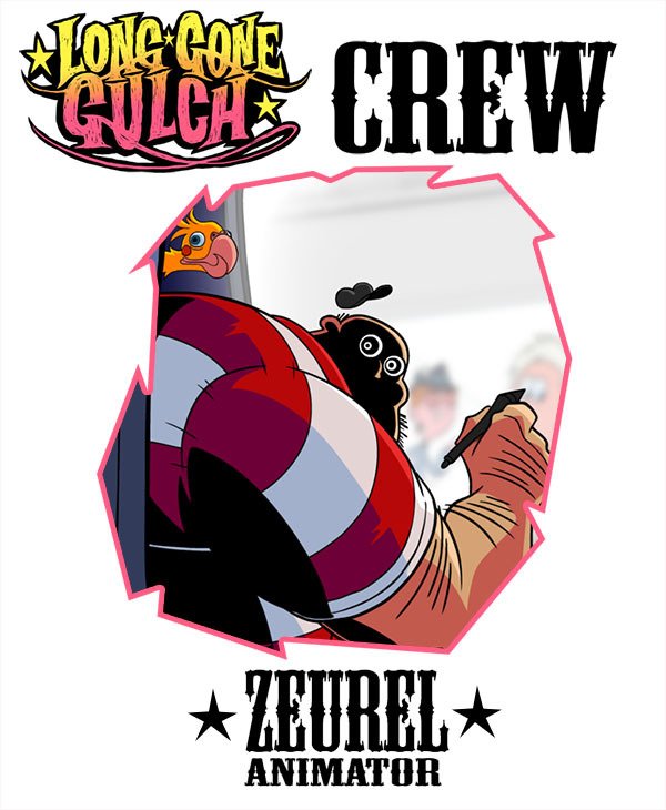 「Please welcome @Zeurel as our first anim」|Long Gone Gulchの漫画