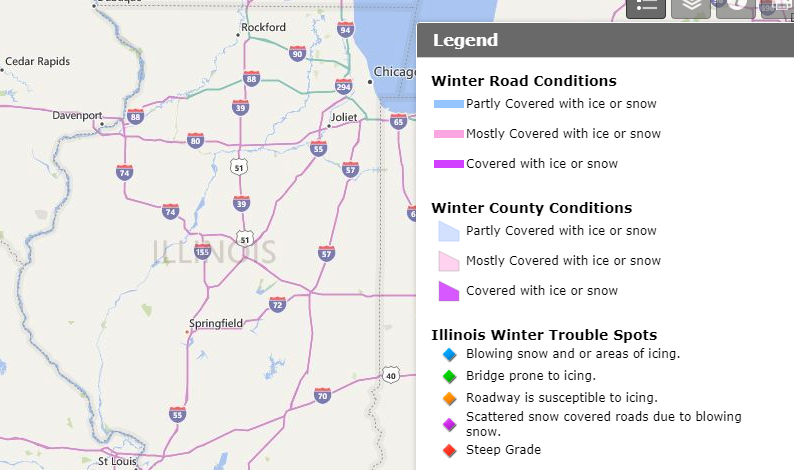 Peotone Road Conditions with Driving and Traffic Flow - LocalConditions.com