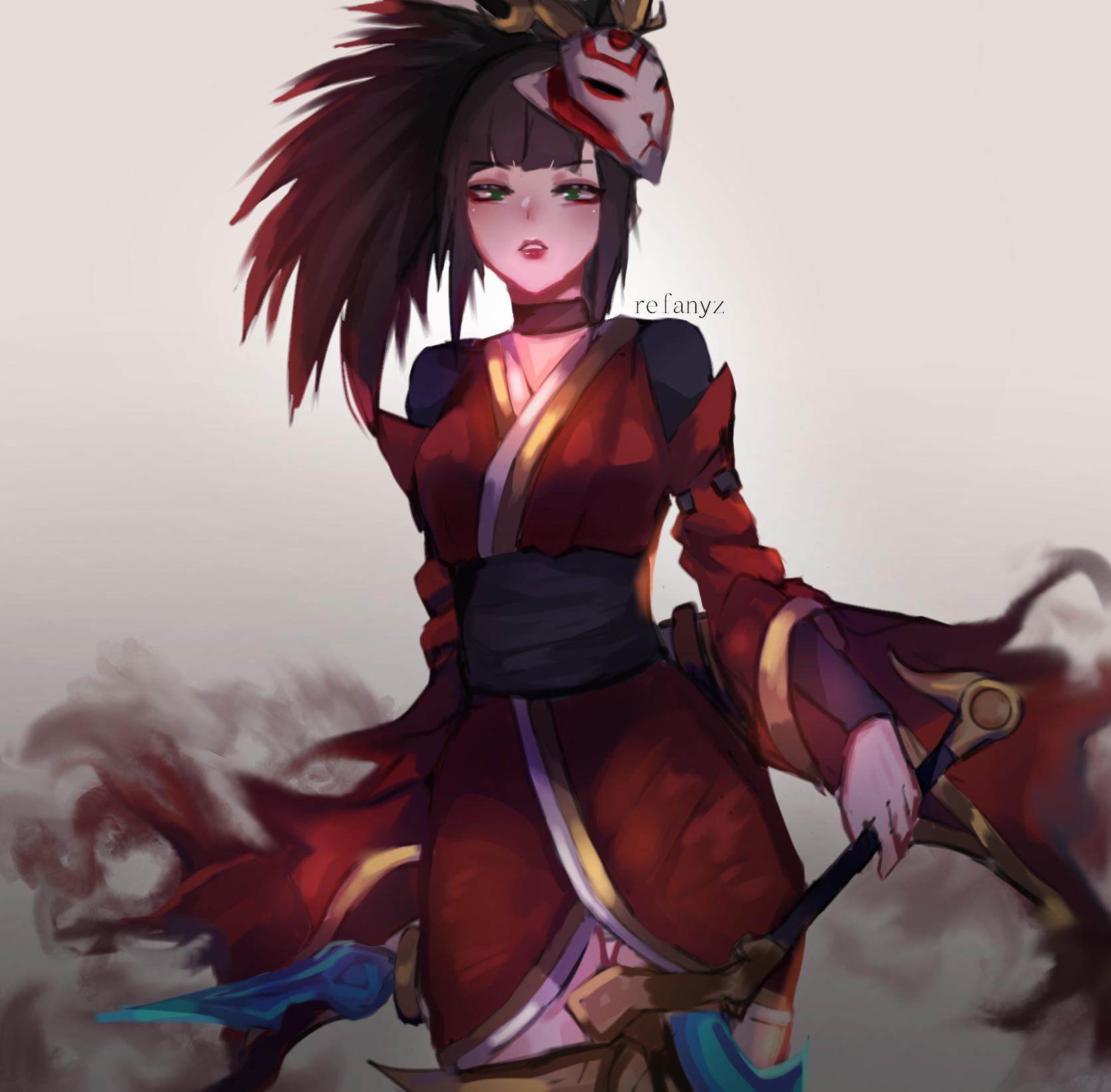 Blood Moon Akali Fan Art
