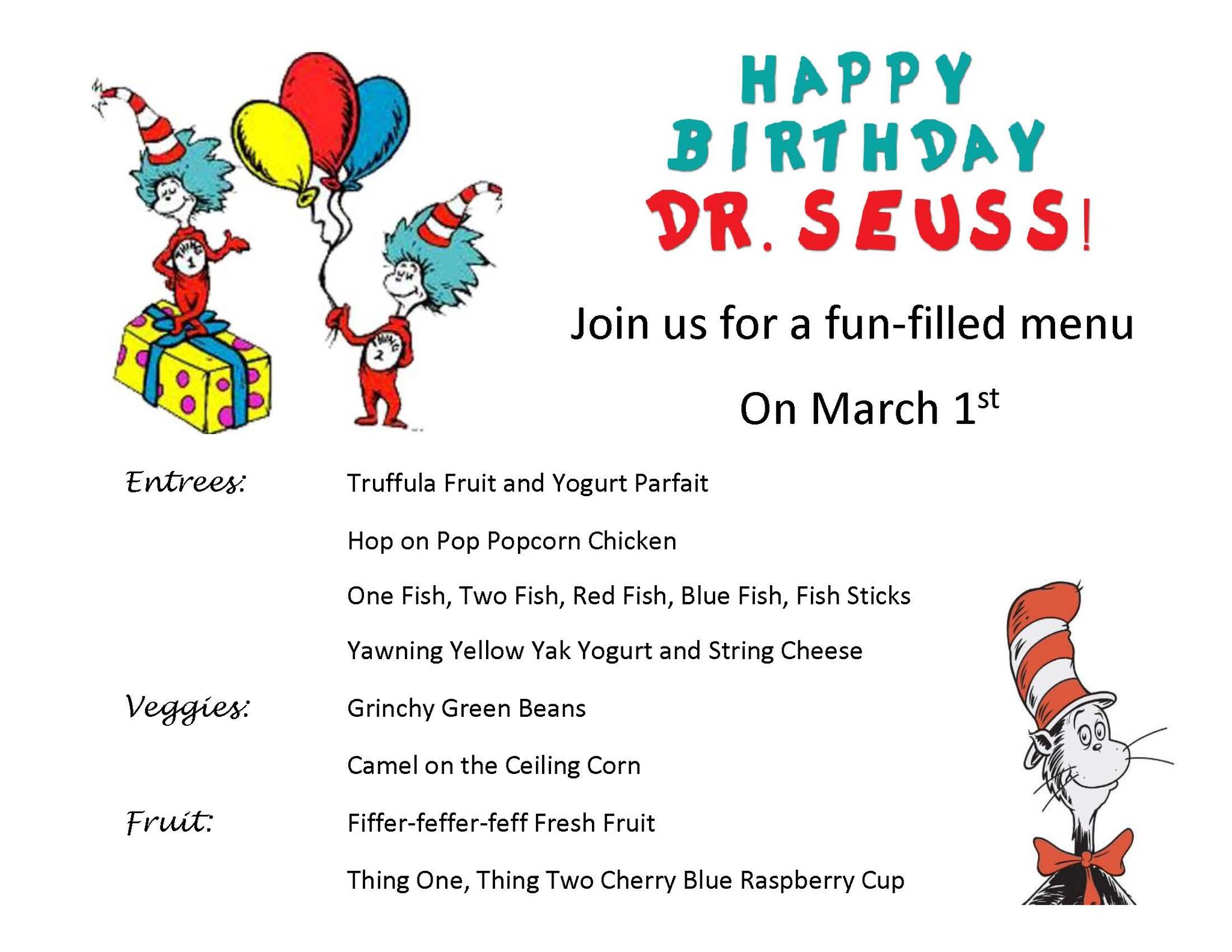 Hanover Schools on Twitter: "REMINDER! Tomorrow is Read Across America ...
