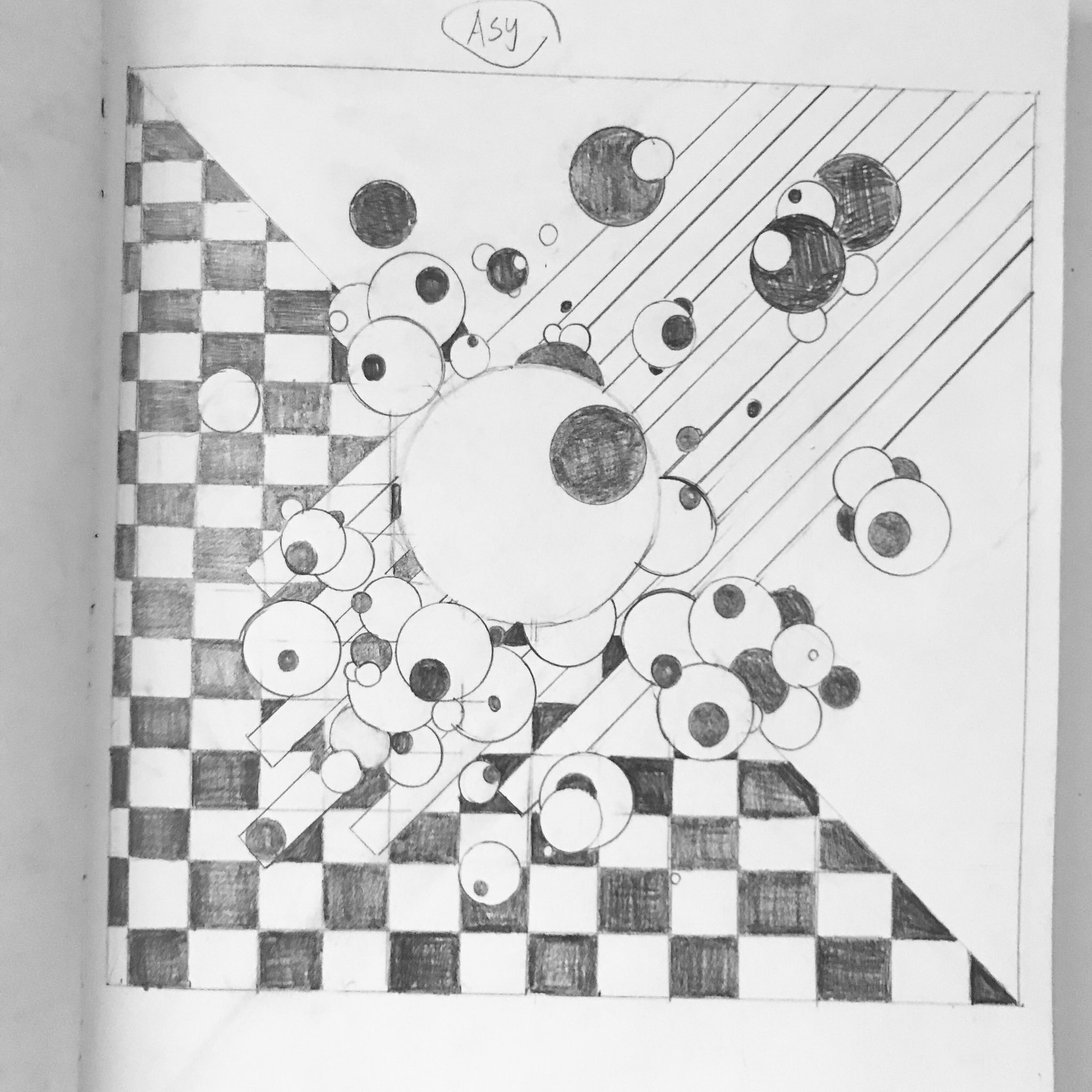 Asymmetrical Drawing