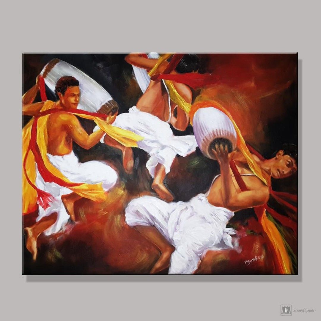 Manipuri Dance Painting