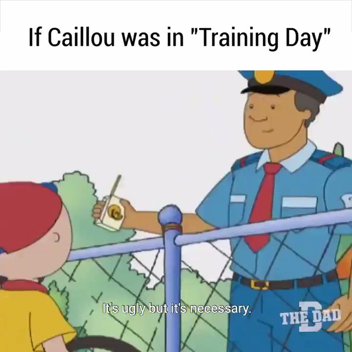 Caillou Meme Dad