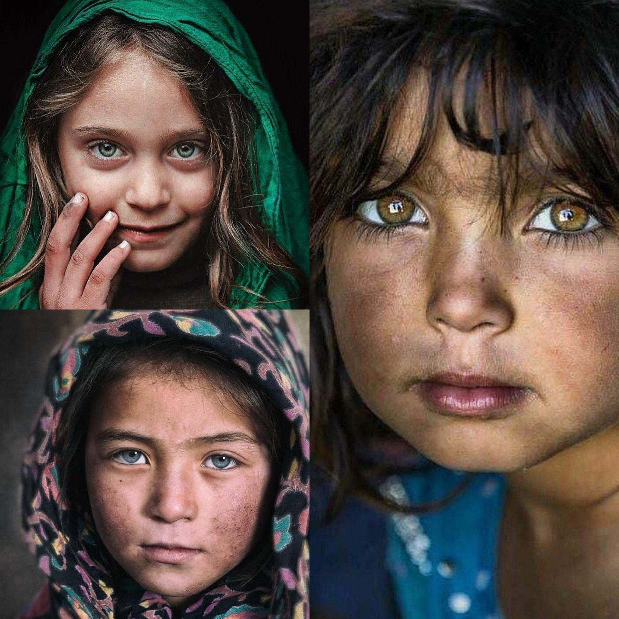 Afghan Kids Eyes