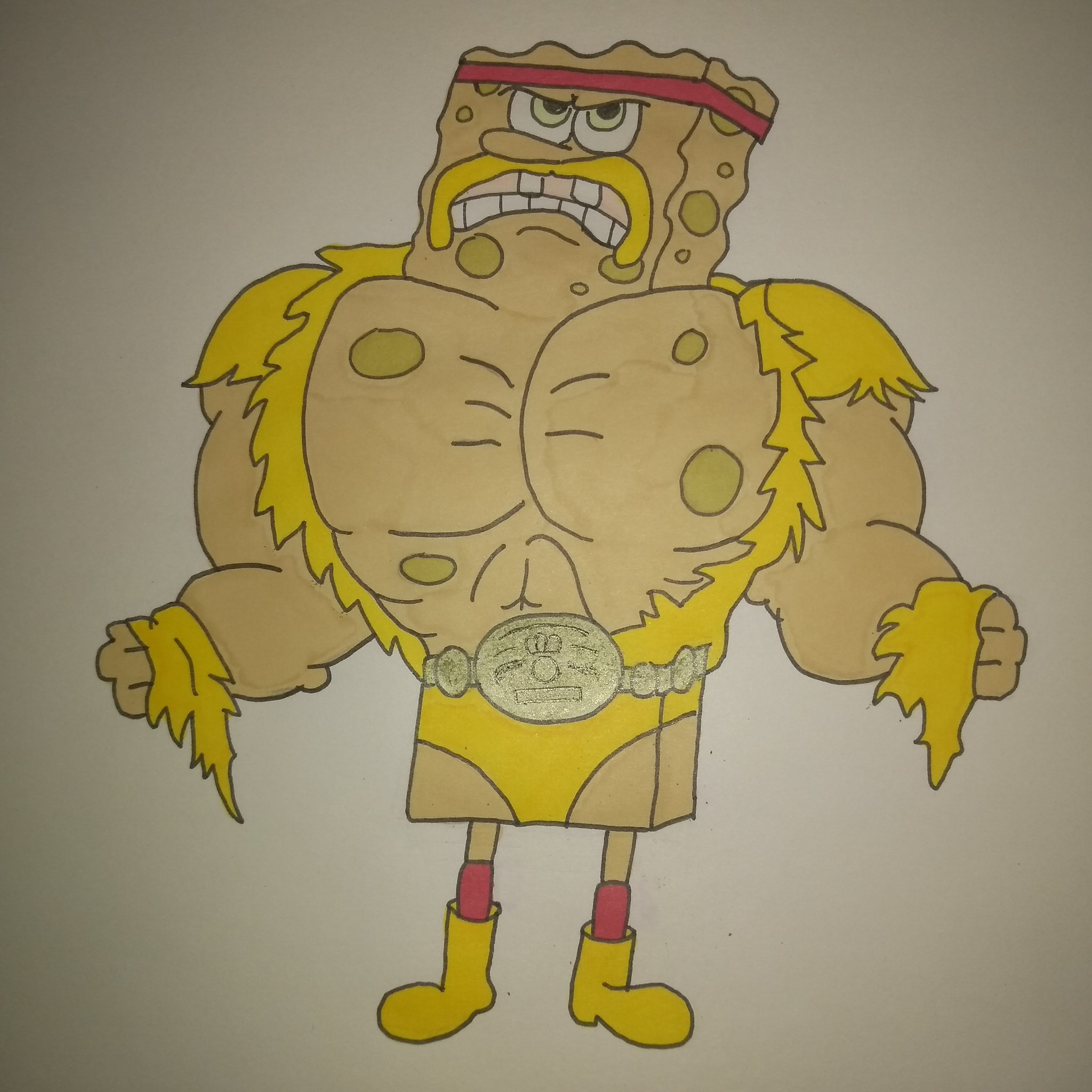 Hulk Hogan Sketch