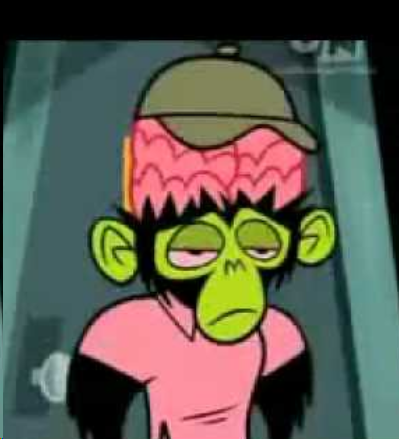 Big Brain Cartoon Character