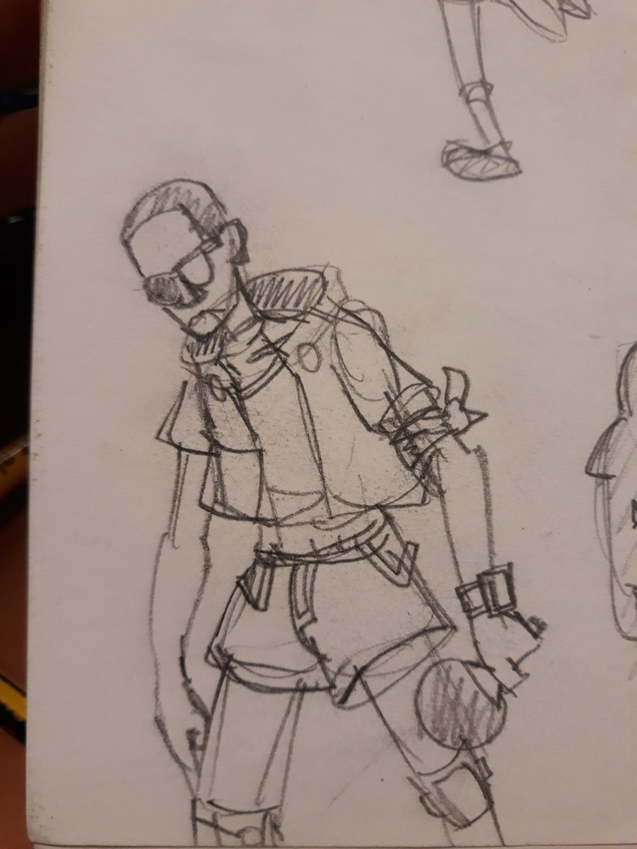 「For a while he had only one eye, with ot」|Dion Koster の漫画