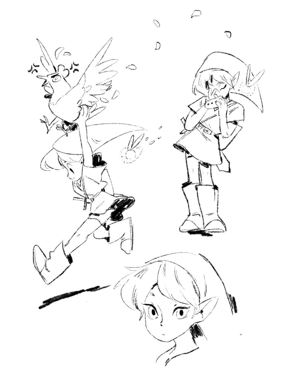 「A serious young boy with a fairy 」|Kayの漫画