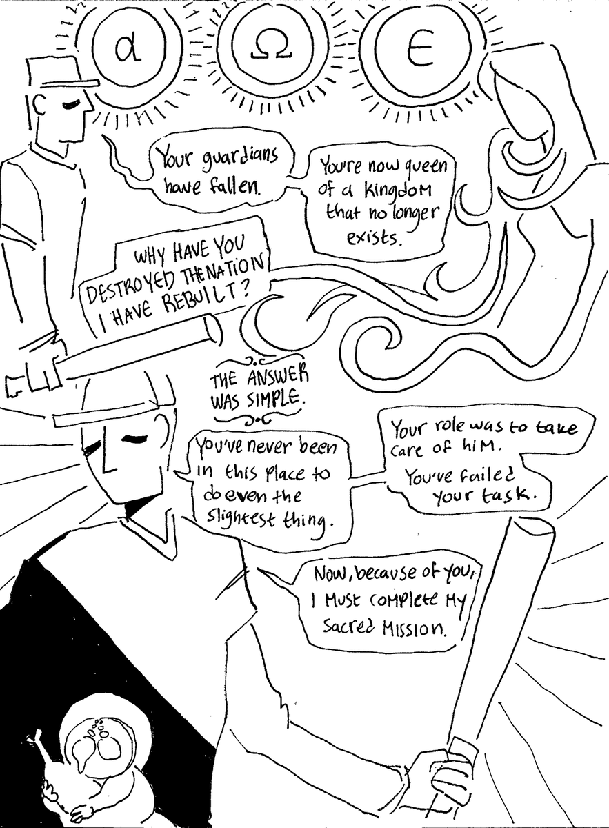「old OFF comic. batter and vader eloha dialogue 」🦎nyosart🎨 COMMS CLOSEDの漫画