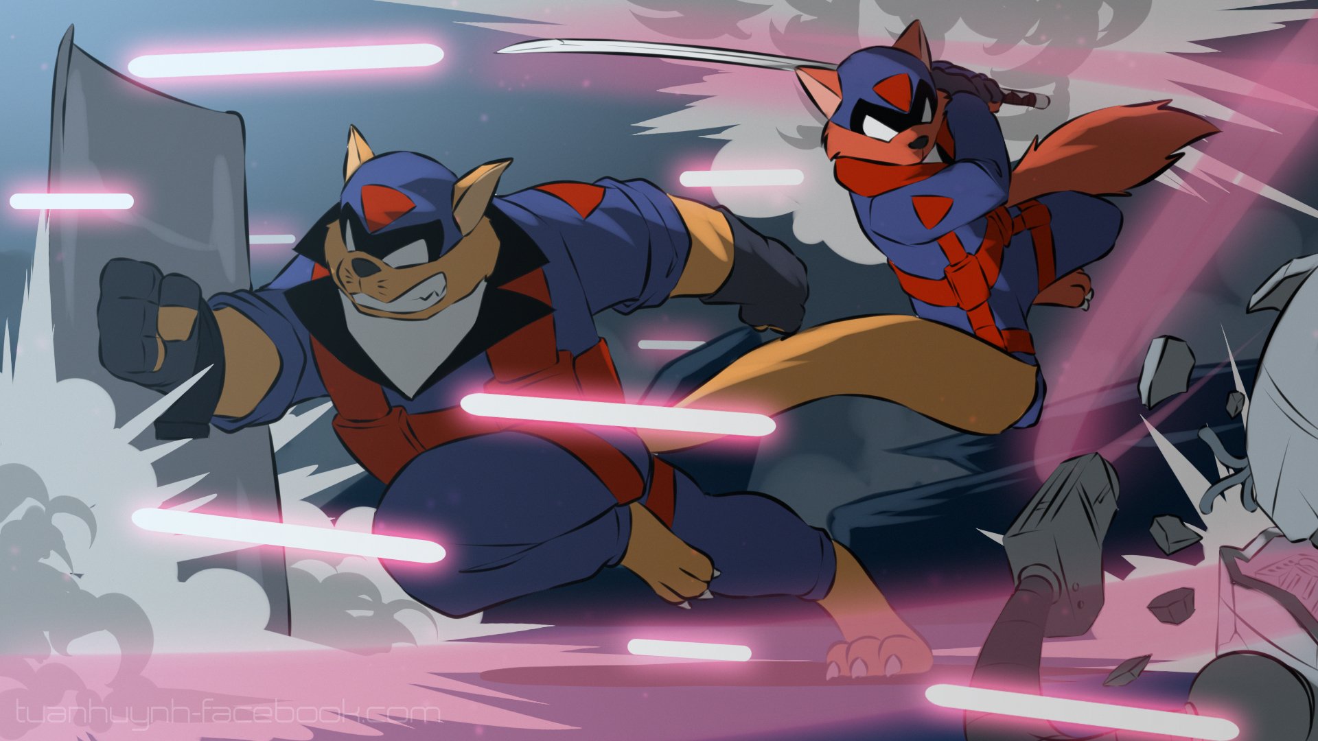 Swat Kats Razor And T Bone