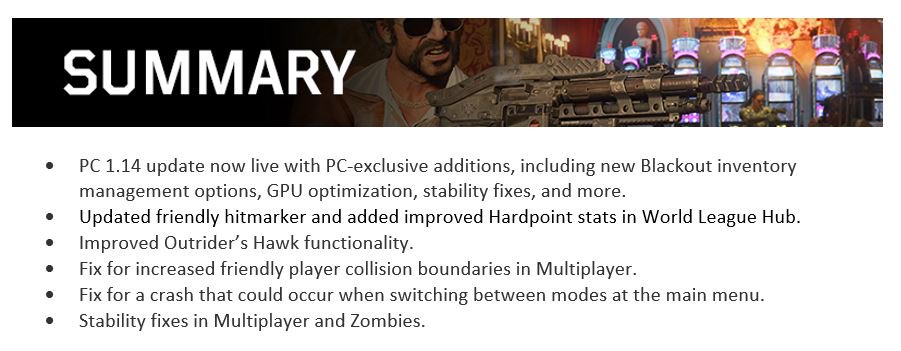 Treyarch Studios on Twitter: "Here's a quick look at what's new today:…