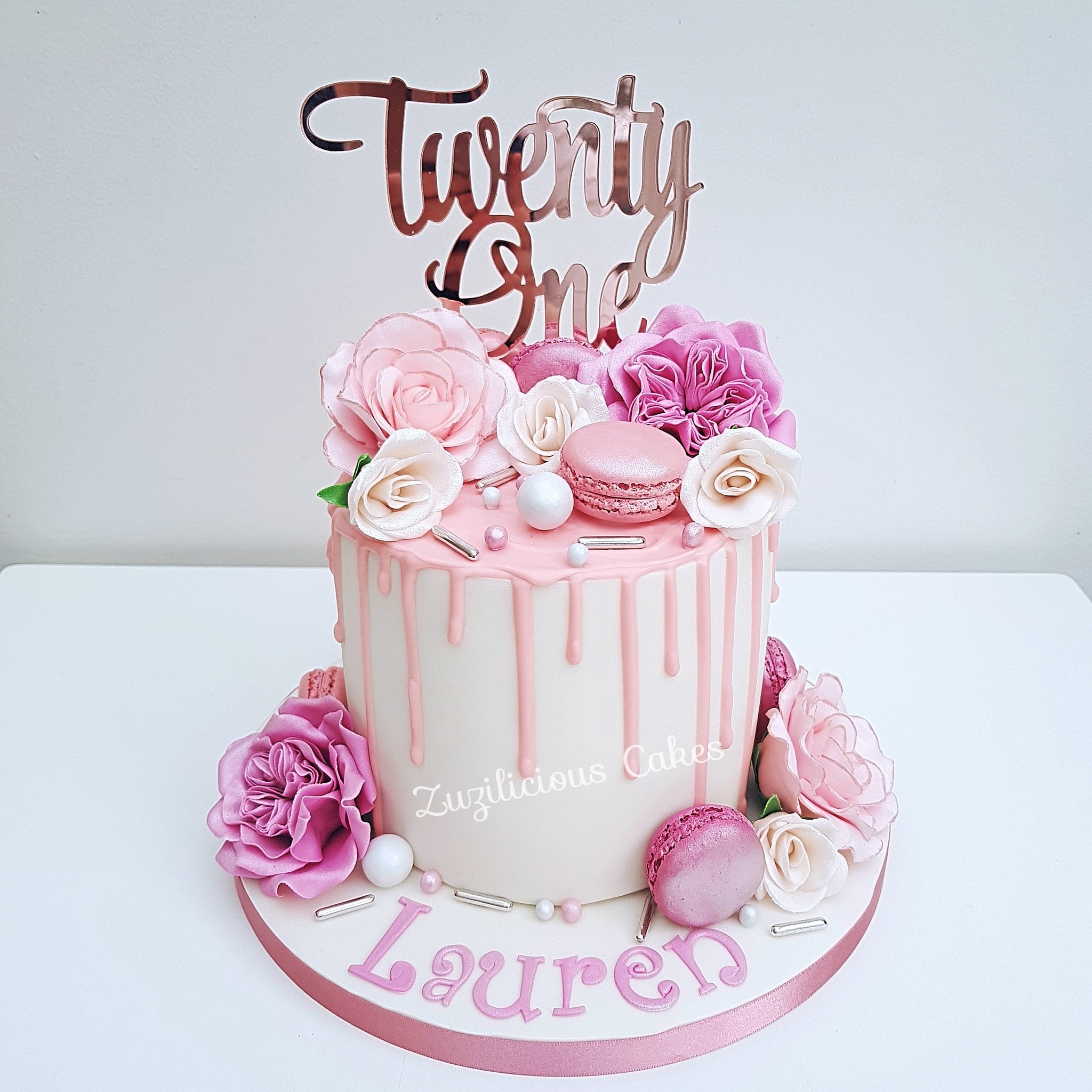 21st Birthday Girl Cakes