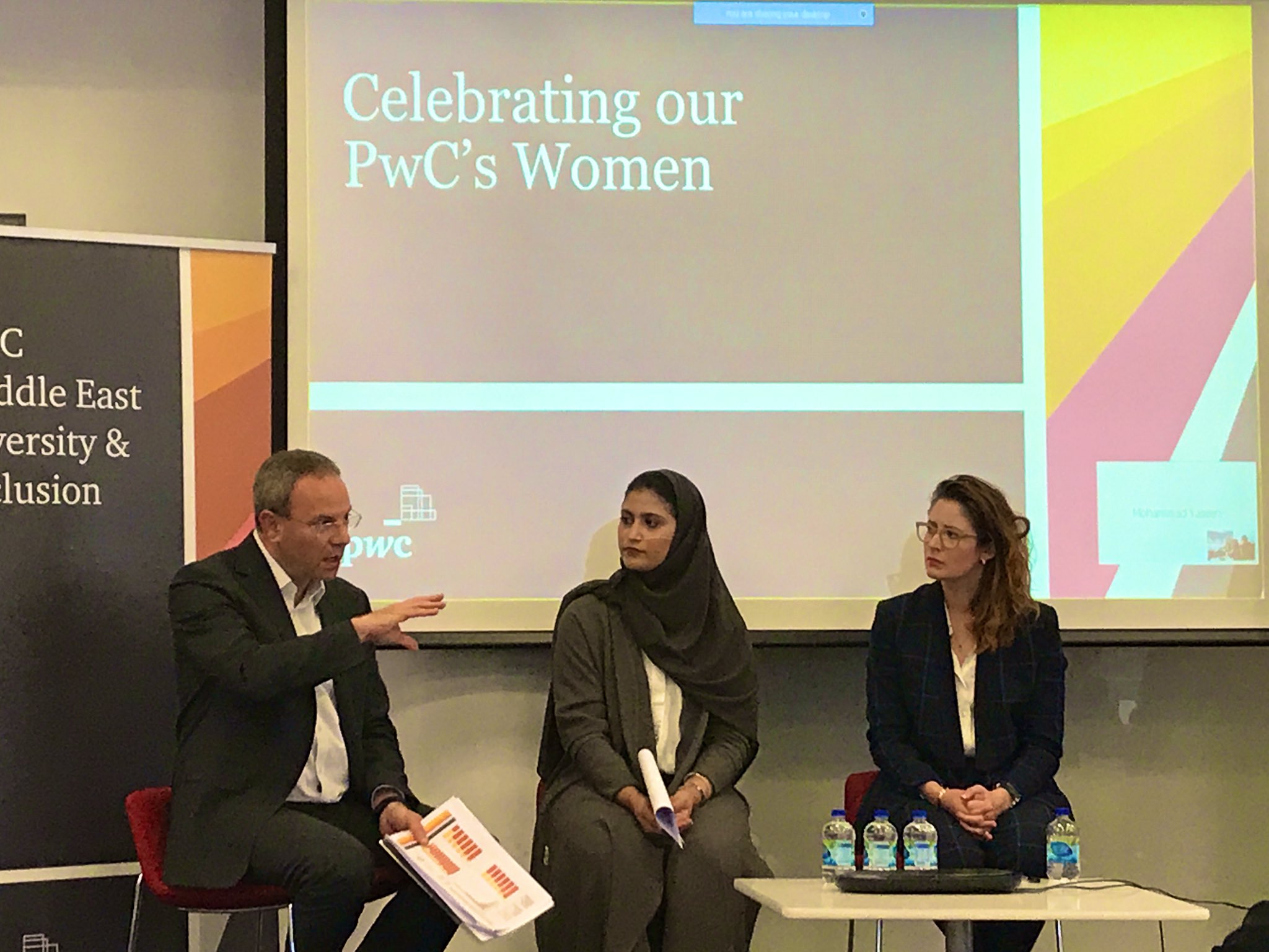 PwC Middle East on Twitter: "Celebrating International Women’s Day with @haniashkar and a panel ...