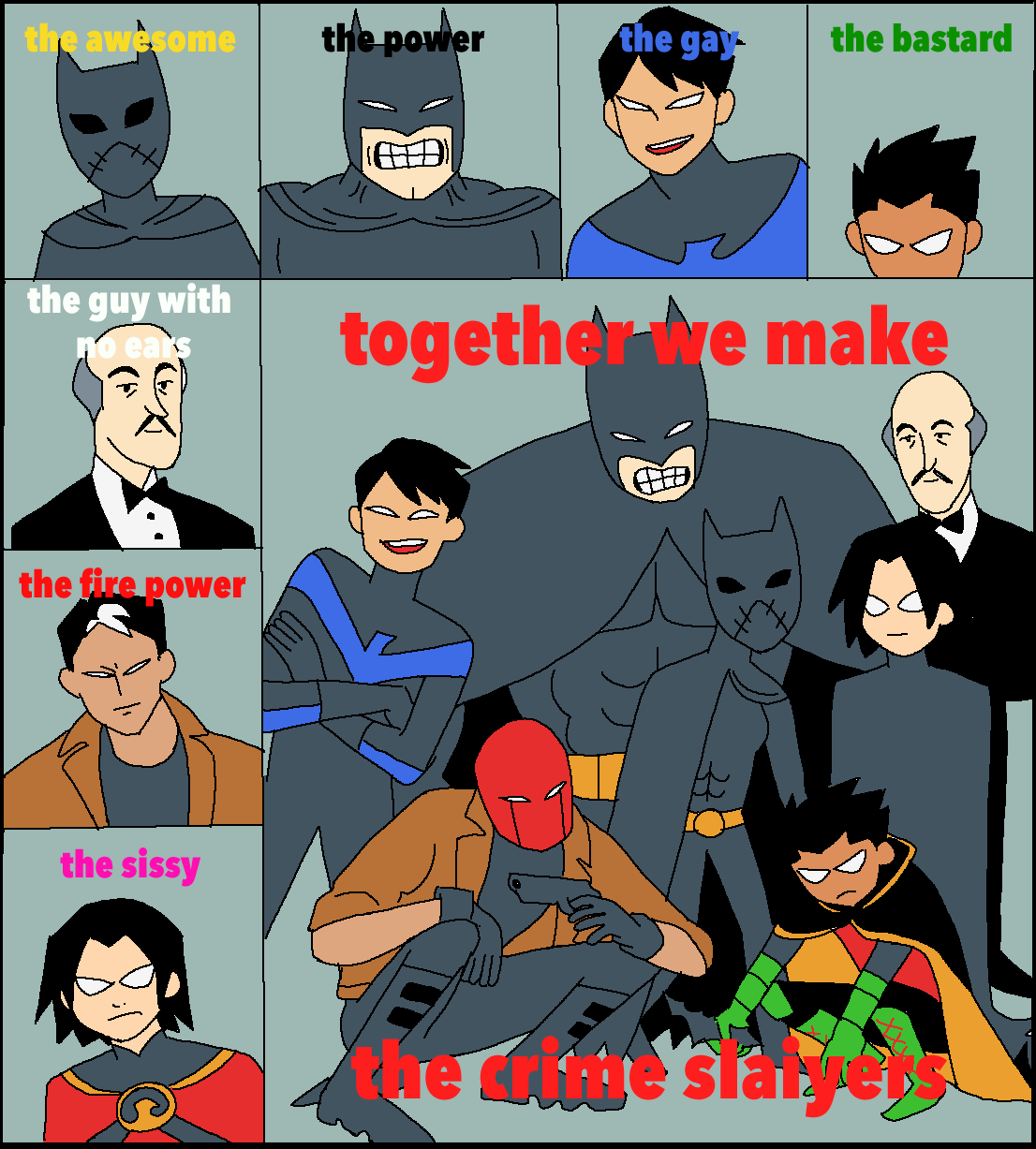 silly batman comics / Twitter