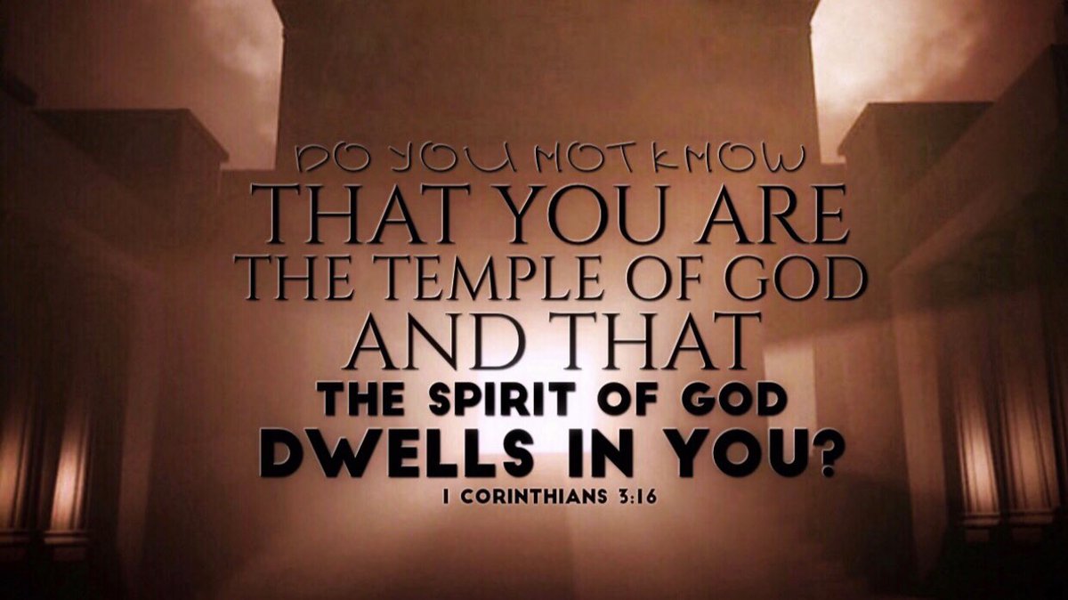 Spirit Of God Dwells In You