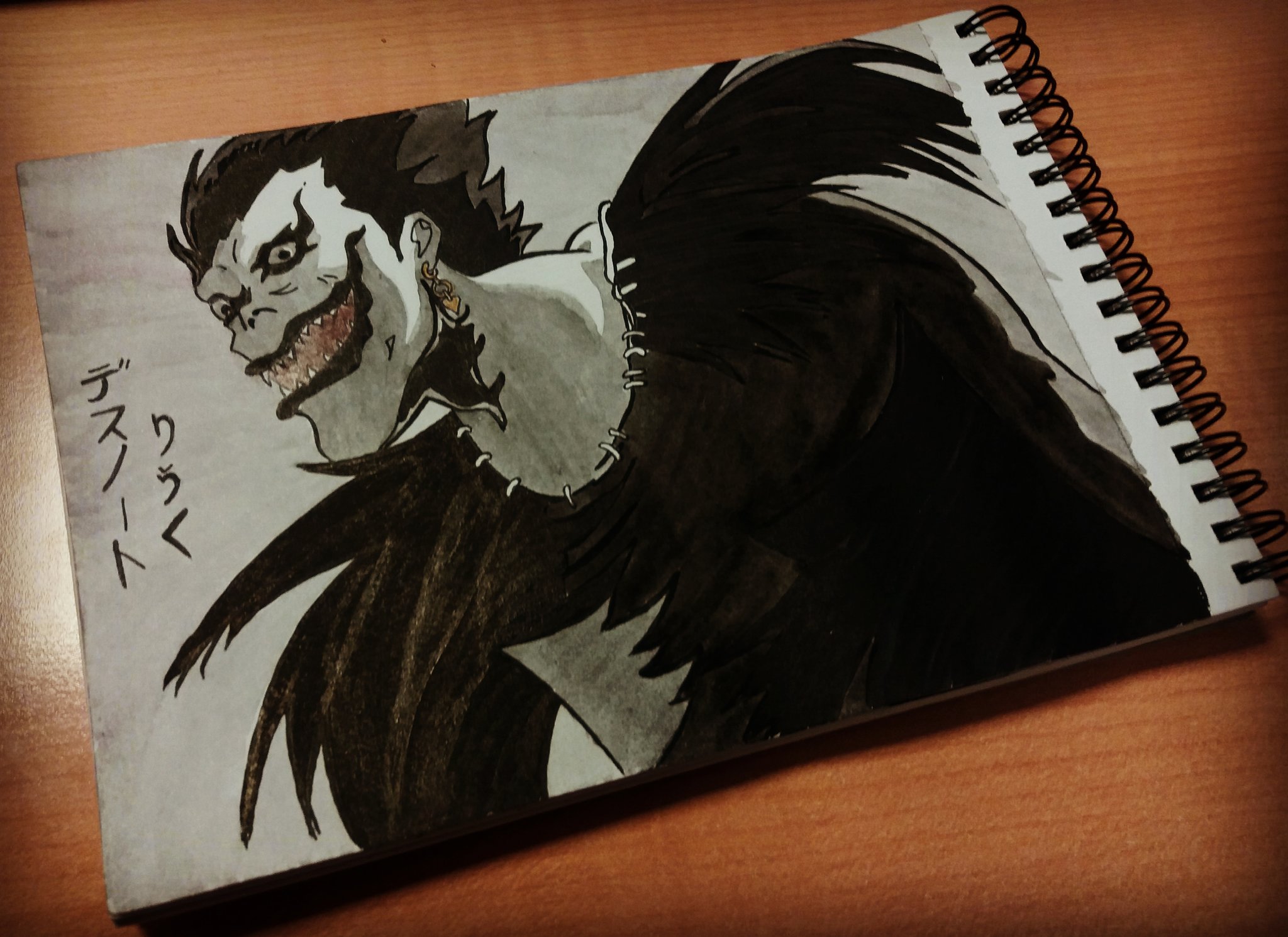 Death Note Drawings Ryuk