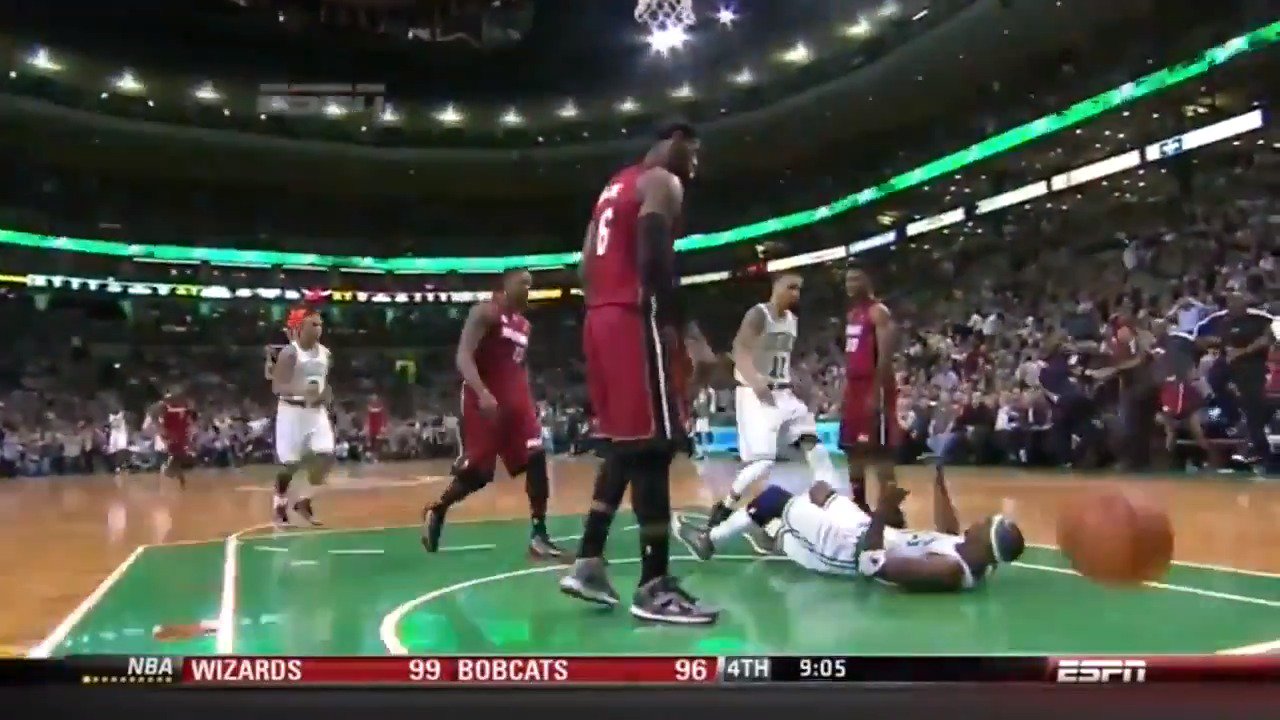 Lebron James Dunk Over Jason Terry Gif
