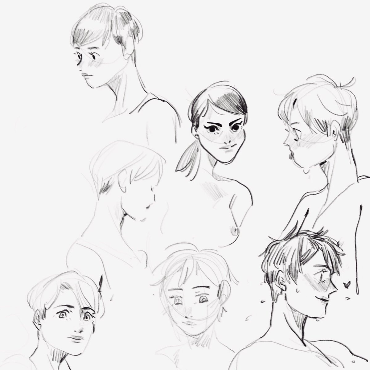 「Would anyone be interested in sketch commission? Examples li ...