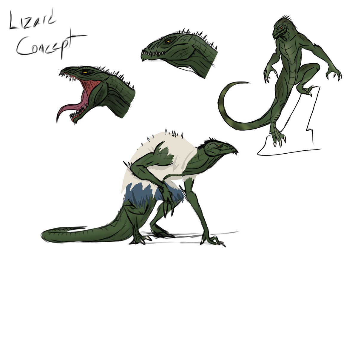 Spiderman 4 Lizard Man