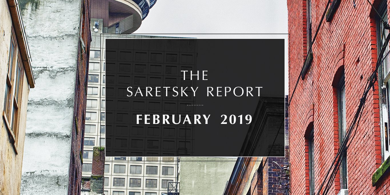 Steve Saretsky on Twitter: "The Saretsky Report for February 2019 is now available here: https ...