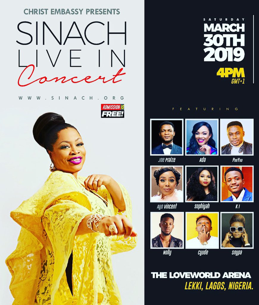 6 best Twitter @sinach images on Pholder | MARCH 30th BECAUSE ITS MY ...