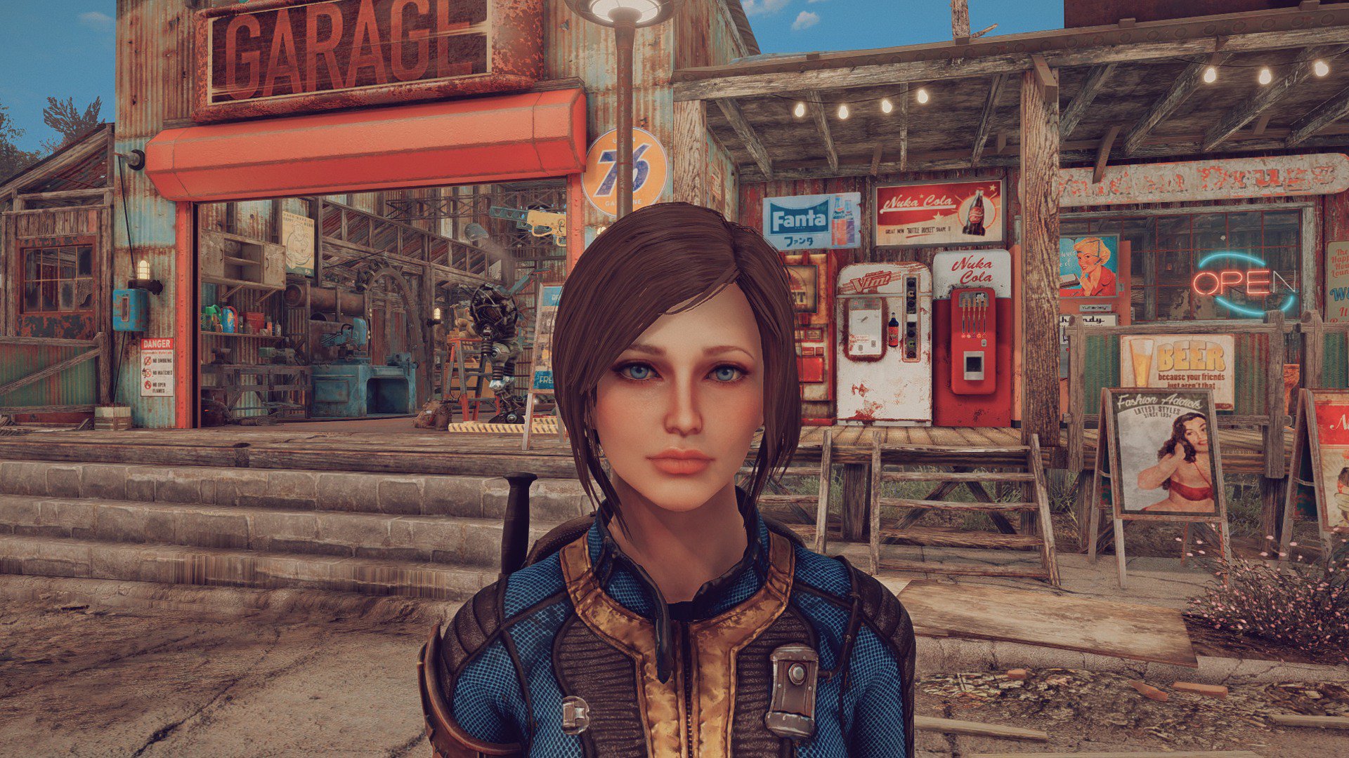 ピピ🐻FO4の元建築士 on Twitter: "やっぱショートでVaultスーツが落ち着く☺️ CCのレッドチャイニーズ塗装なかなかカッコイイ👍 ジョニー・ライデンみたいだw # ...