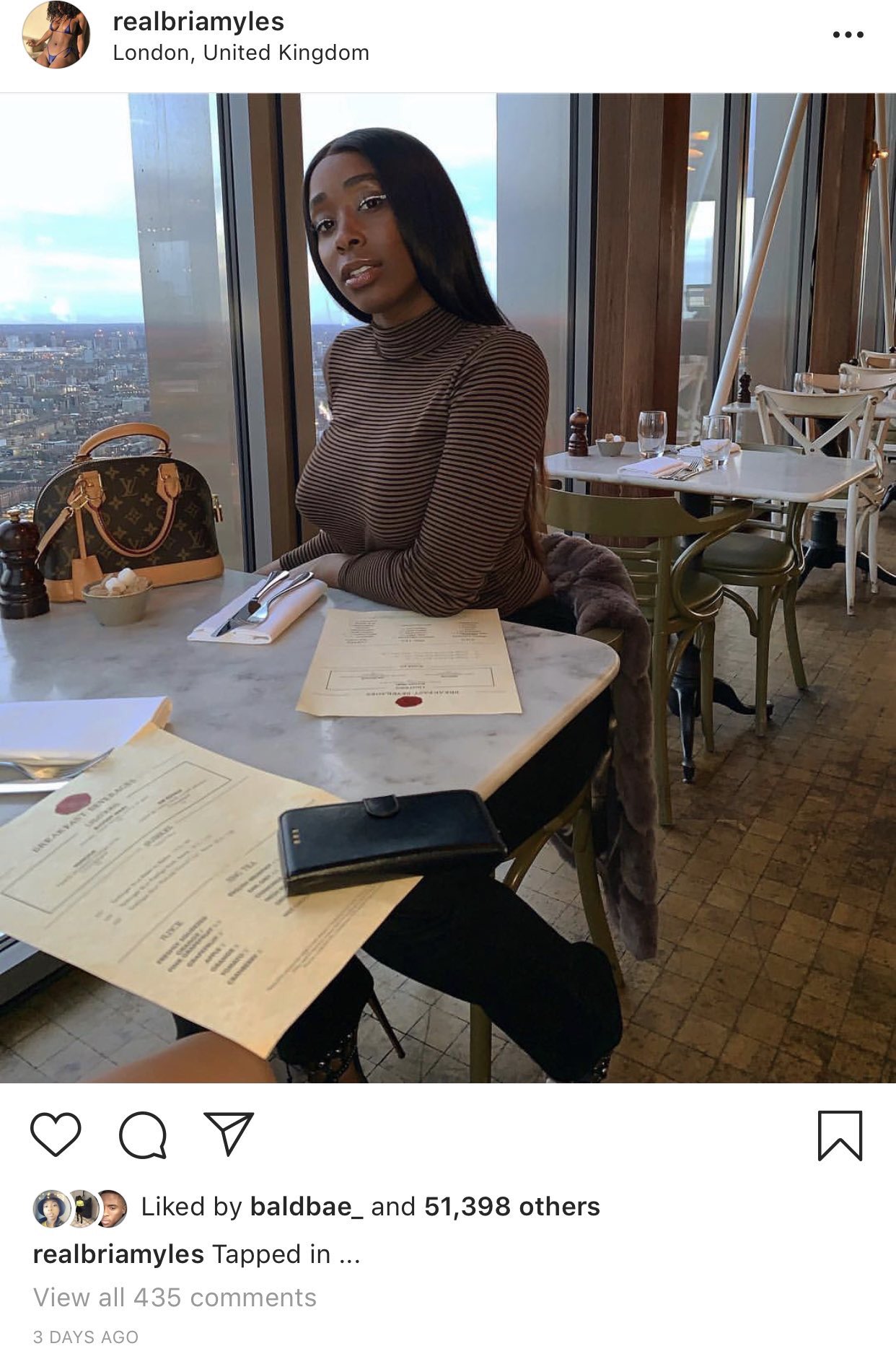 Bria Myles Instagram