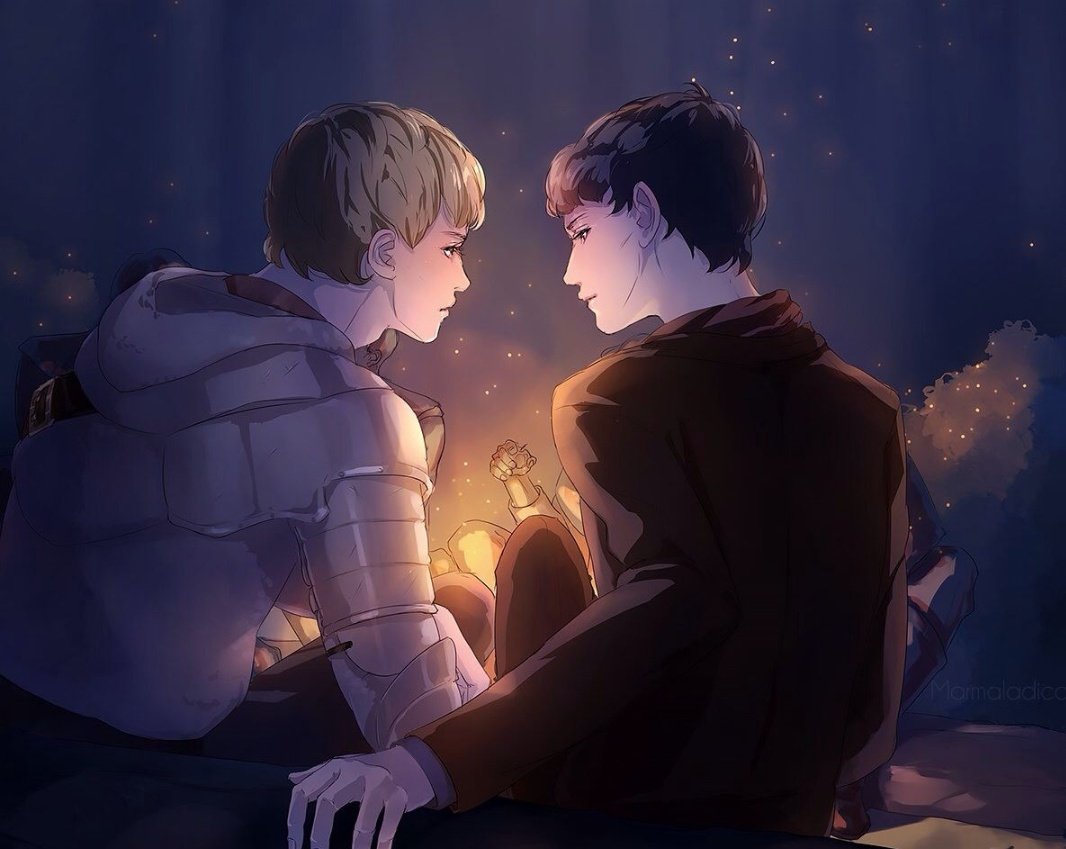 Merthur Fan Art