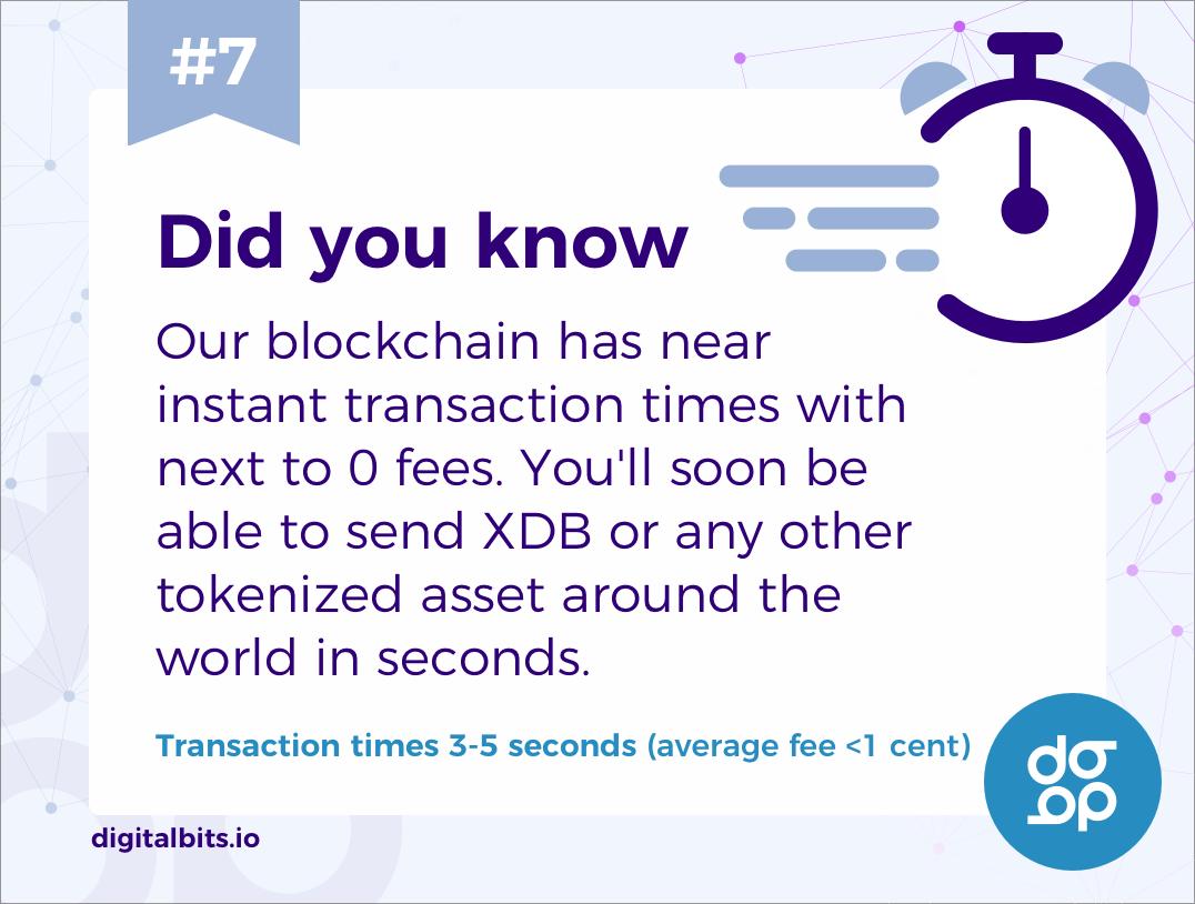 DigitalBits (XDB) on Twitter: "Did you know? $xdb #Blockchain…