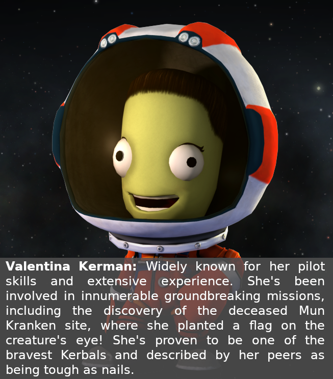 Kerbal Space Program Female Kerbals