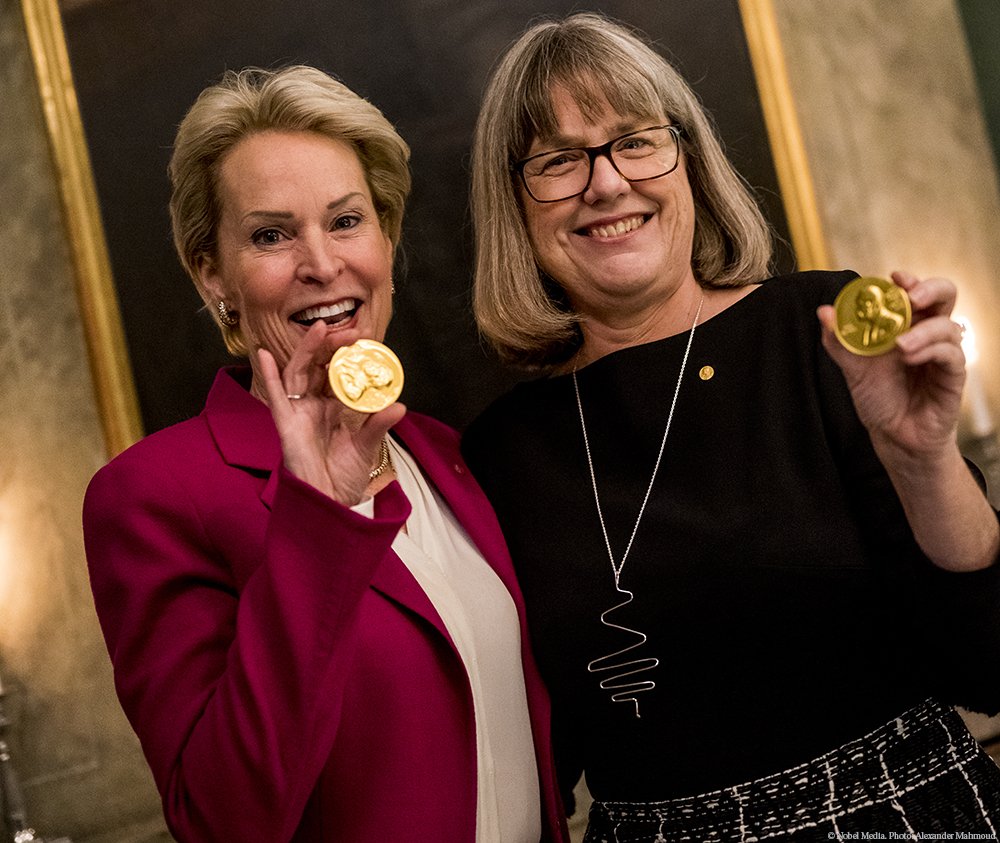 Two incredible female scientists were awarded Nobel Prizes last year ...