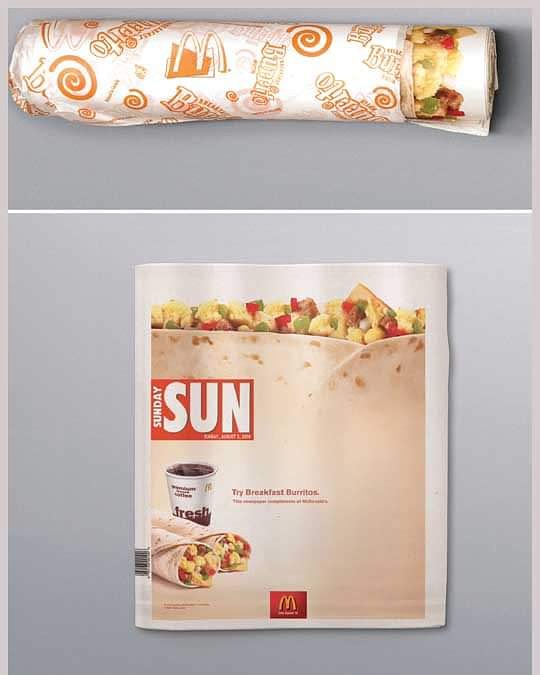 Creative Newspaper Ads